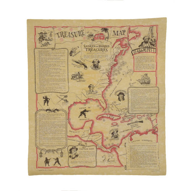 National Geographic Maps Shipwrecks Of The Outer Banks Wall Map